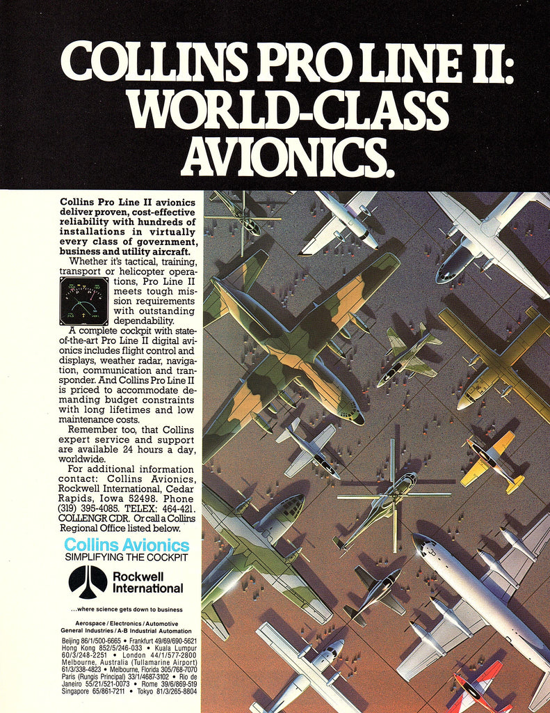 ORIGINAL VINTAGE PRINT ADS - PLANES – Rubashka