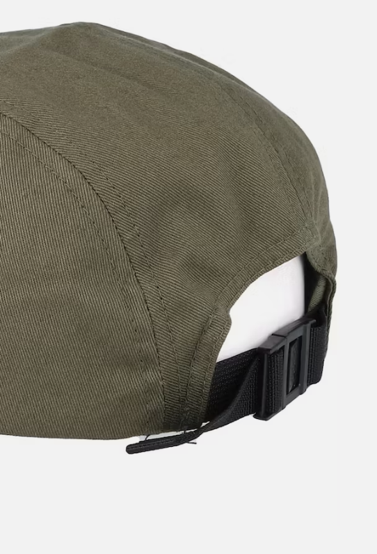 5 PANEL LOGO HAT OLIVE – Rubashka