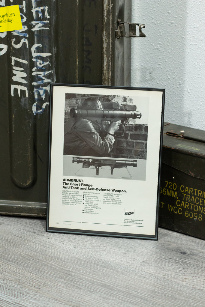 ORIGINAL VINTAGE PRINT ADS - WEAPON SYSTEMS – Rubashka