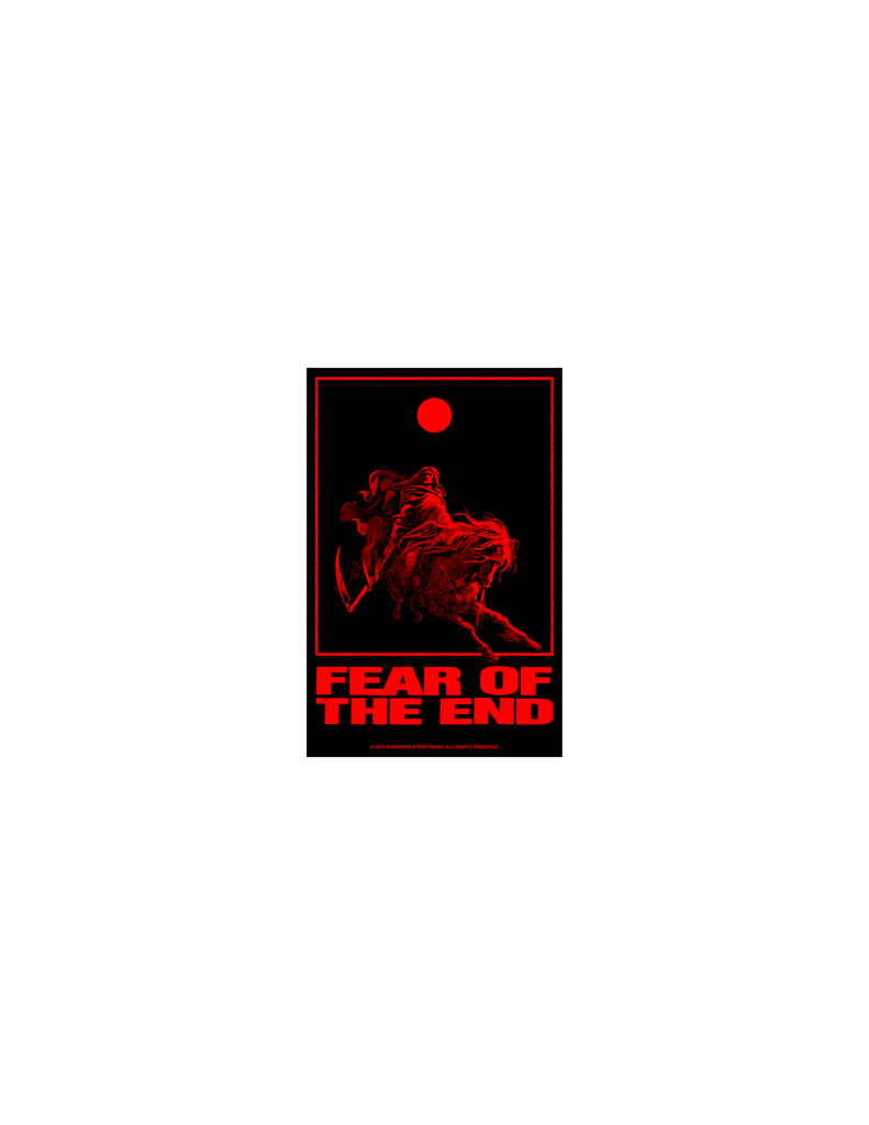 FEAR OF THE END STICKER – Rubashka