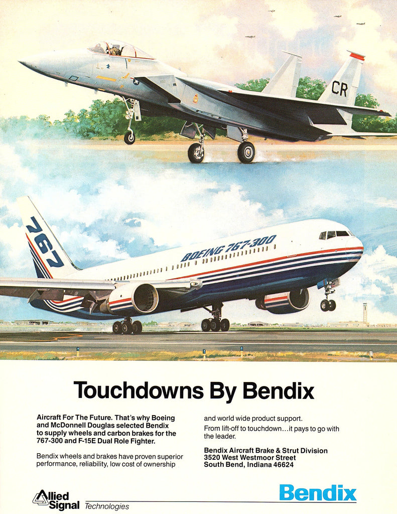 ORIGINAL VINTAGE PRINT ADS - PLANES – Rubashka